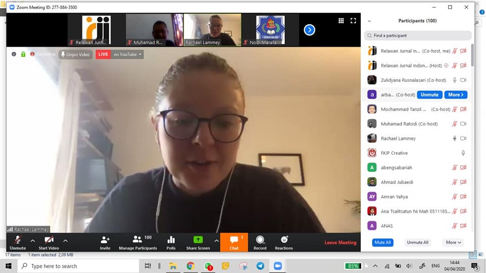 #stayathomewithrji, Ratusan Peserta Ikuti Belajar OJS Bareng RJI – RJI